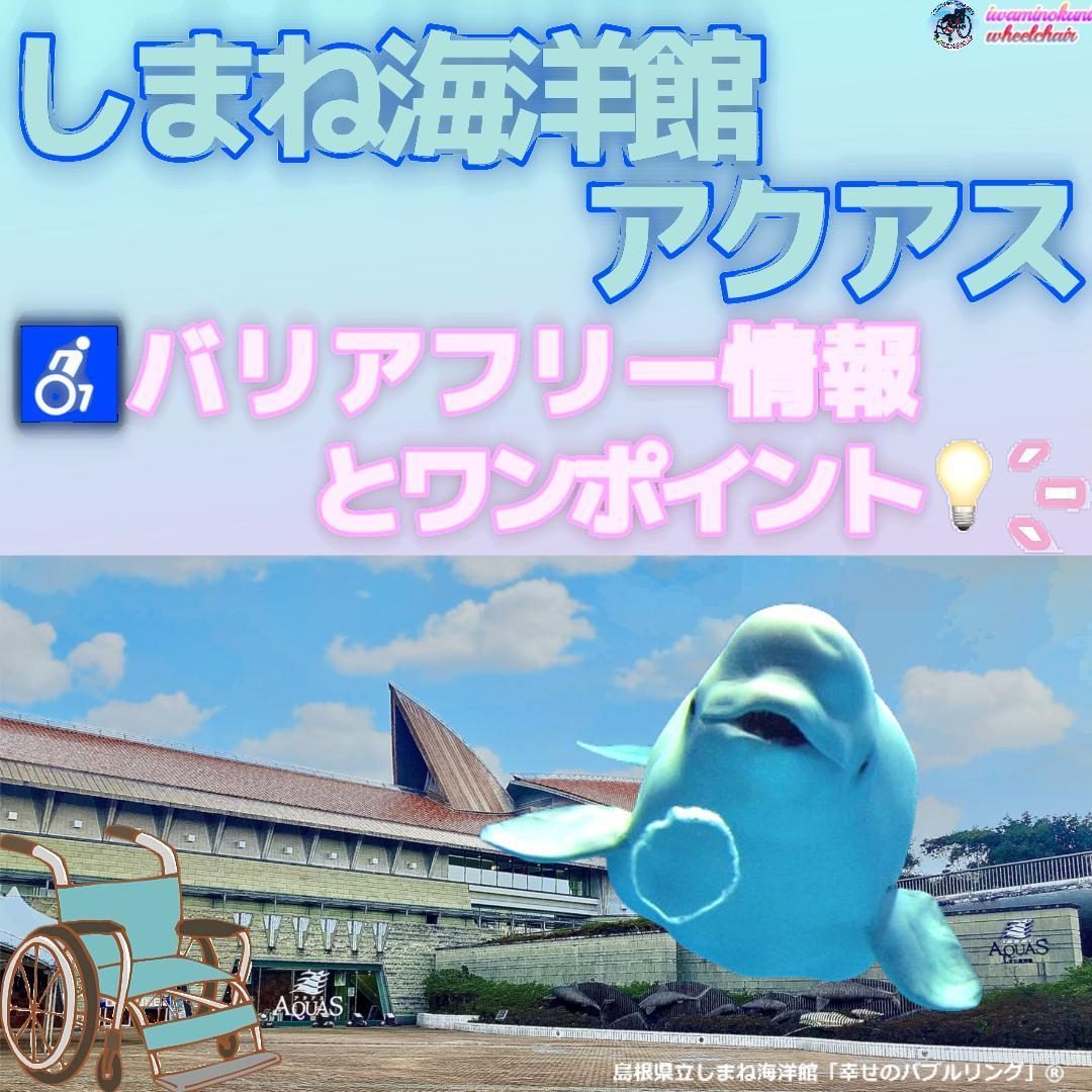 Hamada City バリアフリー観光 in しまね海洋館AQUAS | はまナビ 浜田市観光協会公式サイト